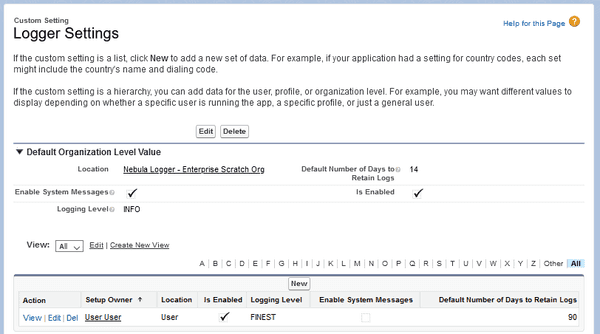 Joys Of Apex: Advanced Logging Using Nebula Logger
